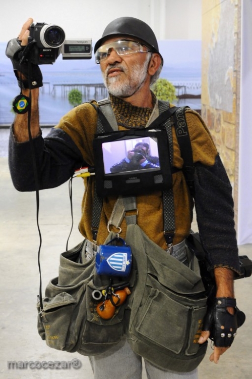 Fotógrafa Laura Sacchetti veio passar feriado na ilha