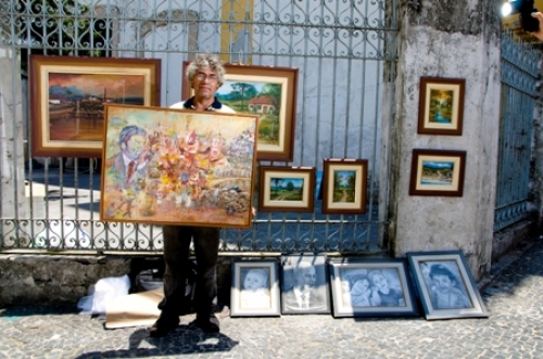 De contabilista a artista, Antônio Reinaldo Borges fez das ruas da ...