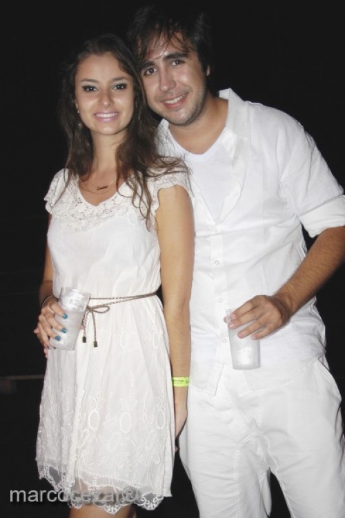 O DJ Rocher Sanches que agradou muito quando tocou aqui em fevereiro