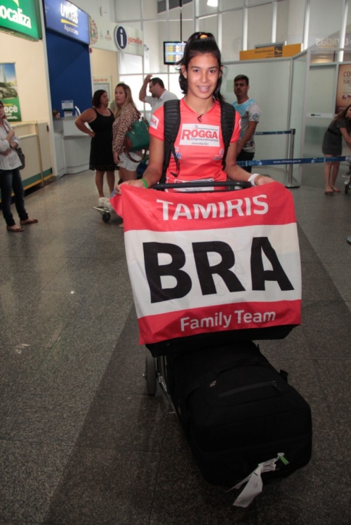 Atleta de Joinville, Tamiris de Liz ganha o mundo Atleta de Joinville, Tamiris de Liz ganha o mundo