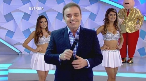 Gugu lidera audiência na estreia de programa na Rede Record