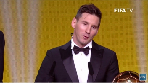 Messi leva a Bola de Ouro pela quinta vez; brasileiro Wendell conquista ...