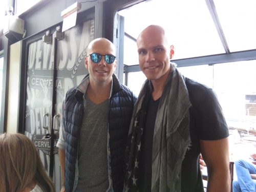 Fernando Xuxa Scherer curte fim de semana na Ilha e participa do ...