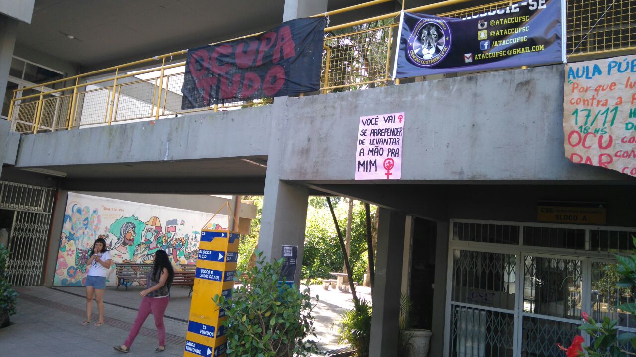 Após agressões, aulas no CSE da UFSC estão suspensas nesta segunda