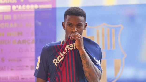 Semedo é apresentado no Barcelona: 'Todo mundo quer jogar aqui'