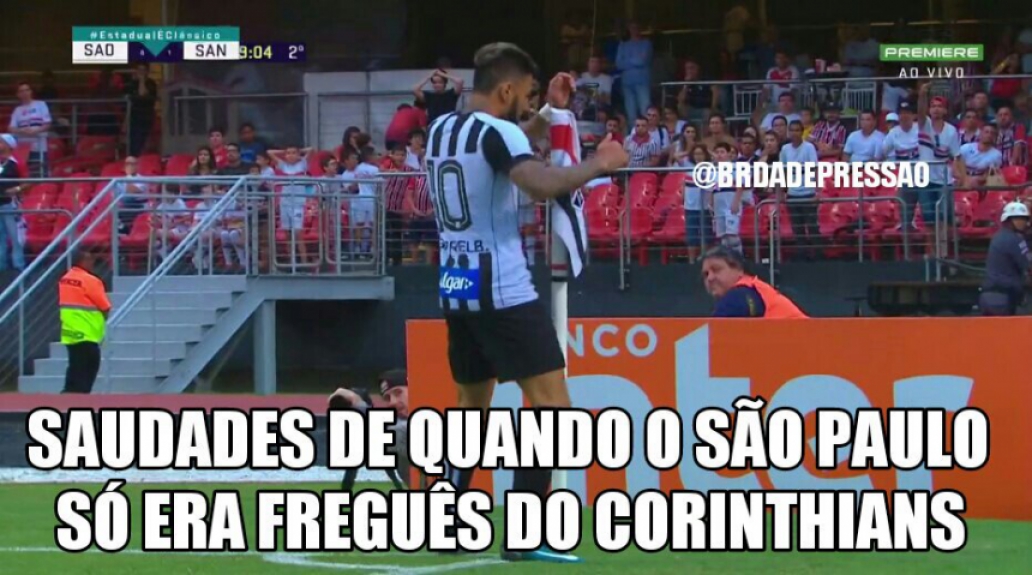 Os melhores memes da vitória do Santos sobre o São Paulo