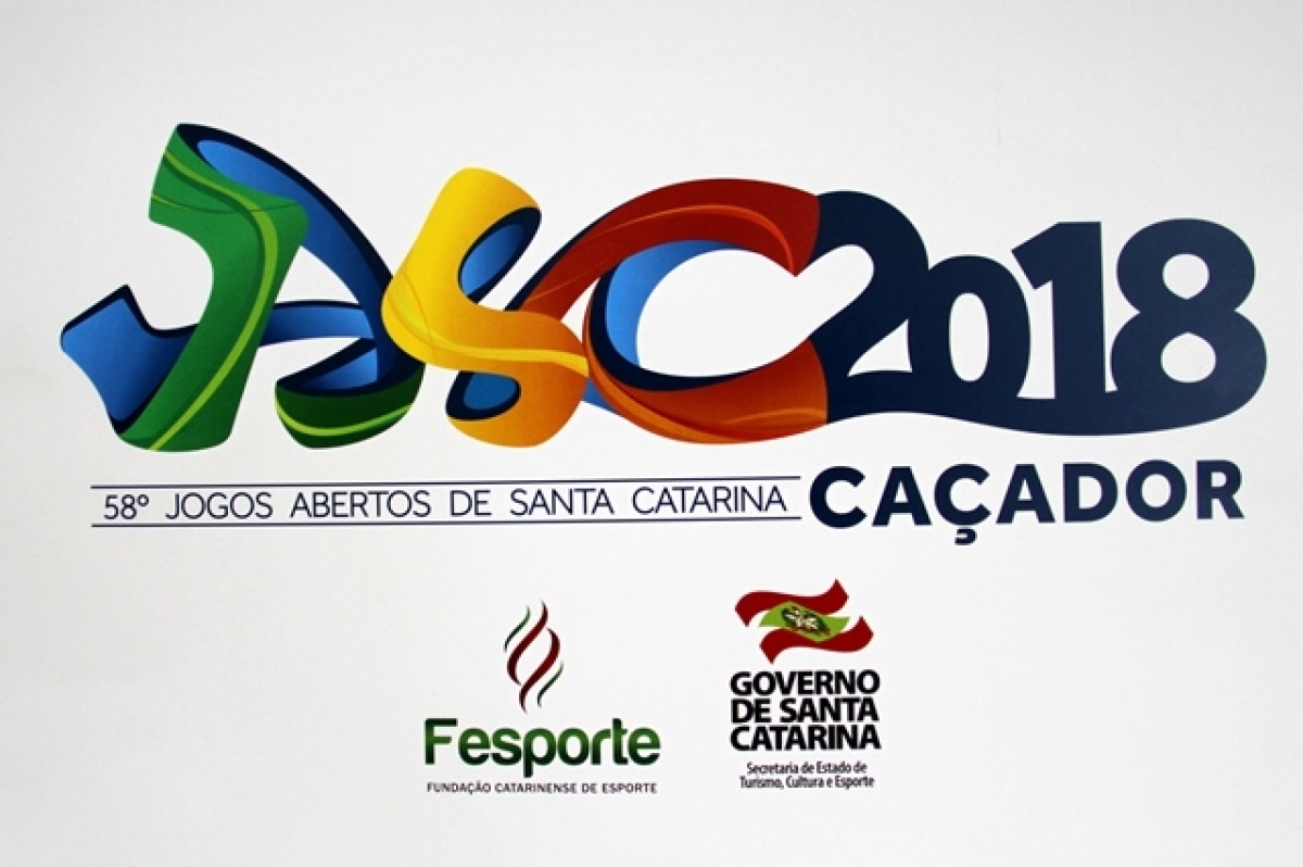 Organização dos Jogos Abertos de Santa Catarina apresenta logo do evento