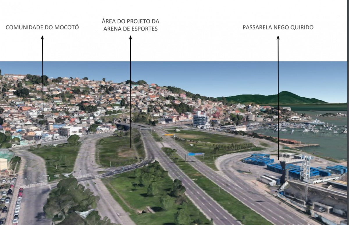Definido local da nova arena pública de esportes que vai ser construída ...