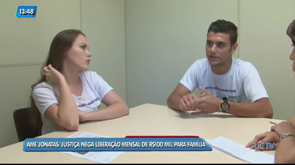 MPSC denuncia pais de Jonatas por estelionato e apropriação indébita