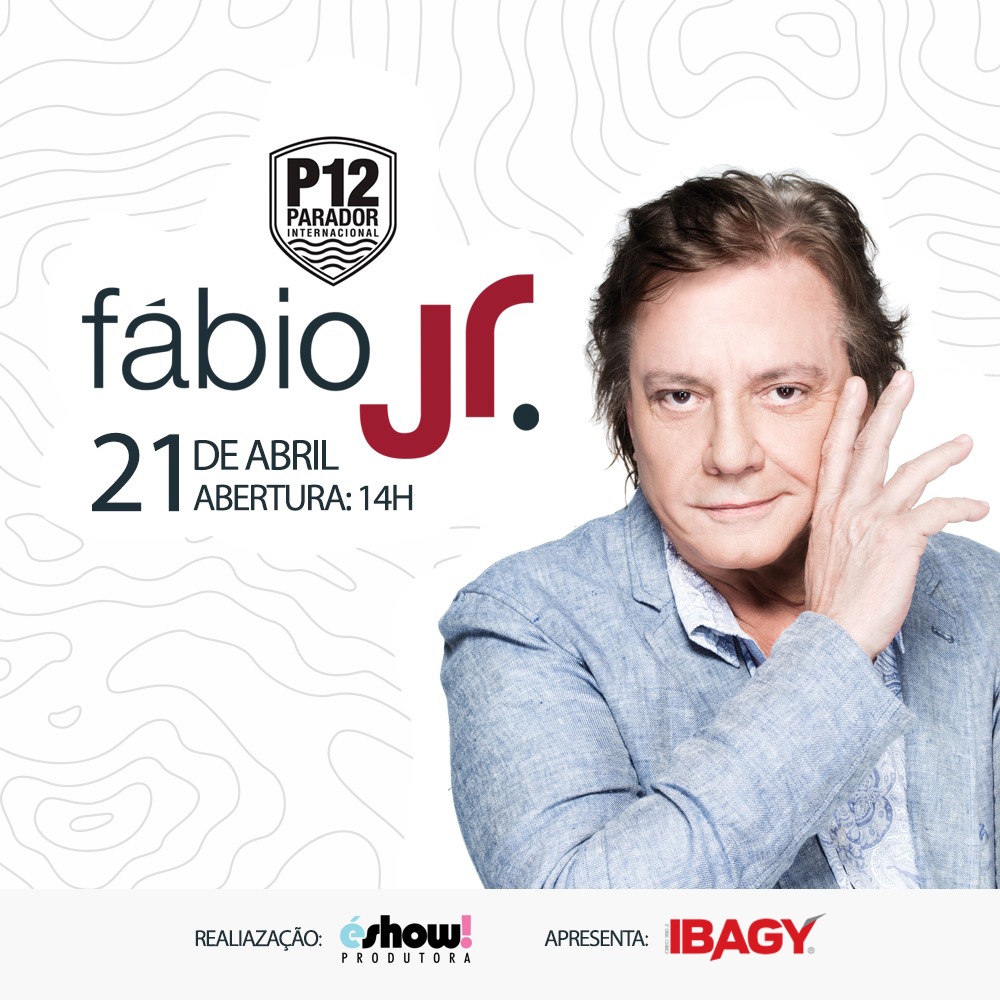 Show - Fábio Junior | Agenda | Clube ND | ND Mais