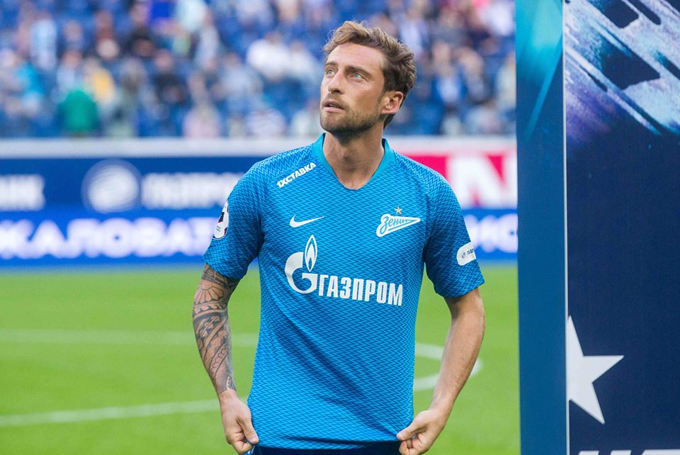 Claudio Marchisio rescinde contrato com Zenit e fica sem clube