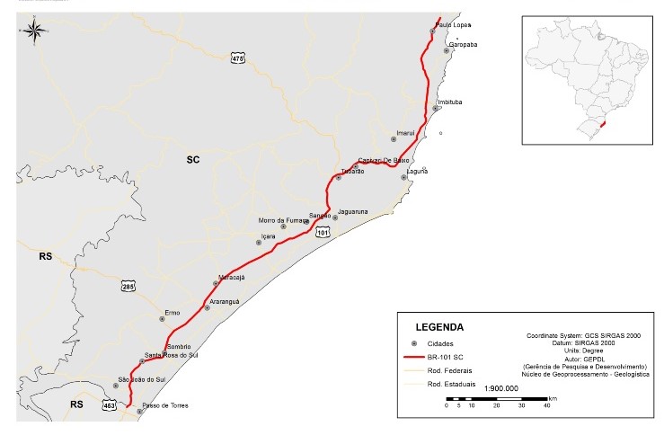 Fiesc apoia concessão da BR-101 Sul e afirma que atraso prejudica Santa ...