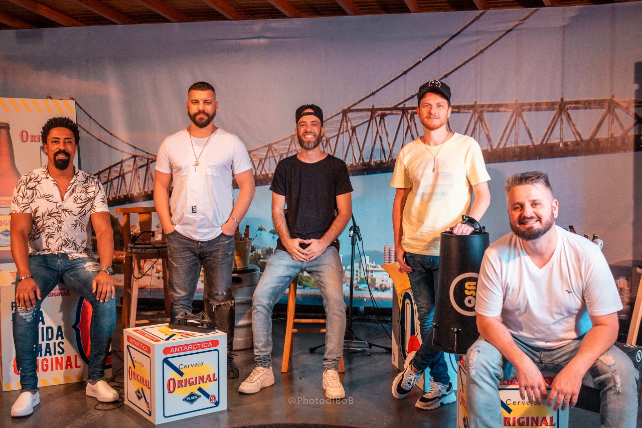 Quinteto S.A. faz live com transmissão pela NDTV | Record TV | ND Mais