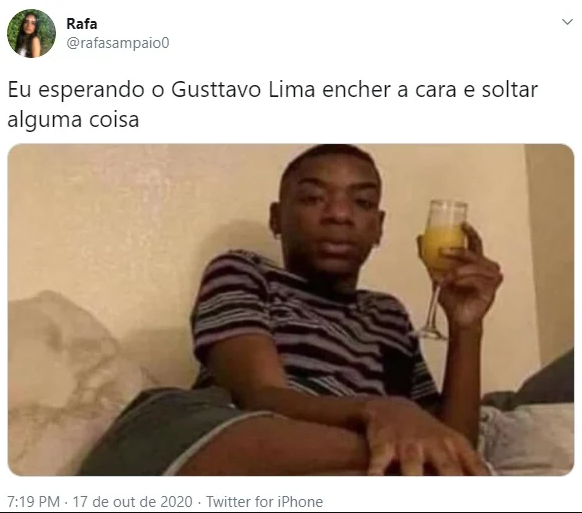 Primeira live de Gusttavo Lima após término rende memes na internet