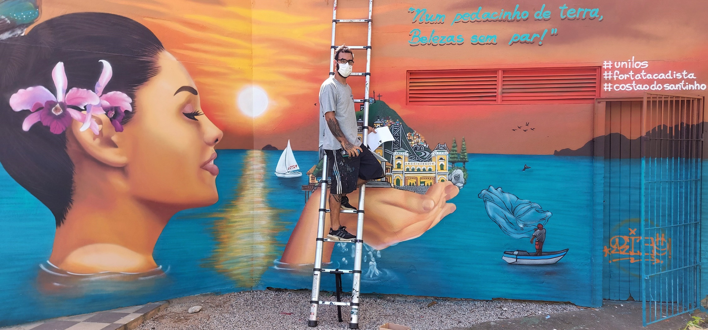 Florianópolis ganhará mais uma obra de arte urbana