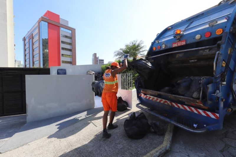 Florianópolis define rota de coleta de lixo nesta segunda-feira; confira