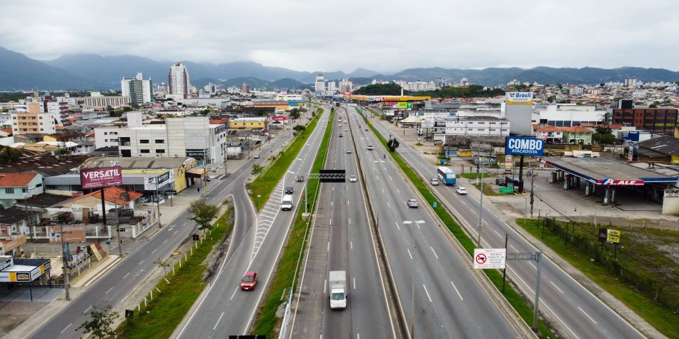 Terceira faixa da BR-101 na Grande Florianópolis é entregue nesta sexta ...