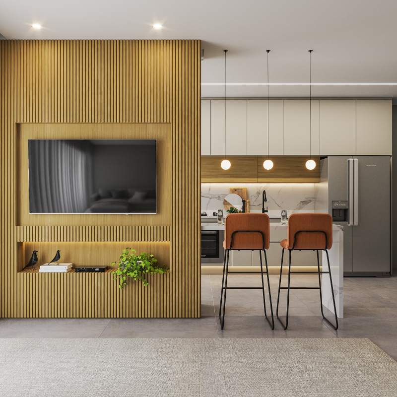 Painéis ripados, o encaixe perfeito para seu projeto