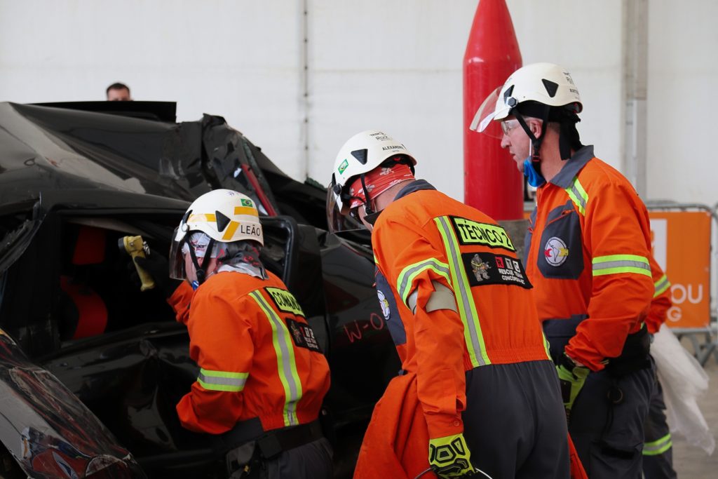 Bombeiros de Concórdia conquistam 6° lugar no Mundial de Resgate Veicular