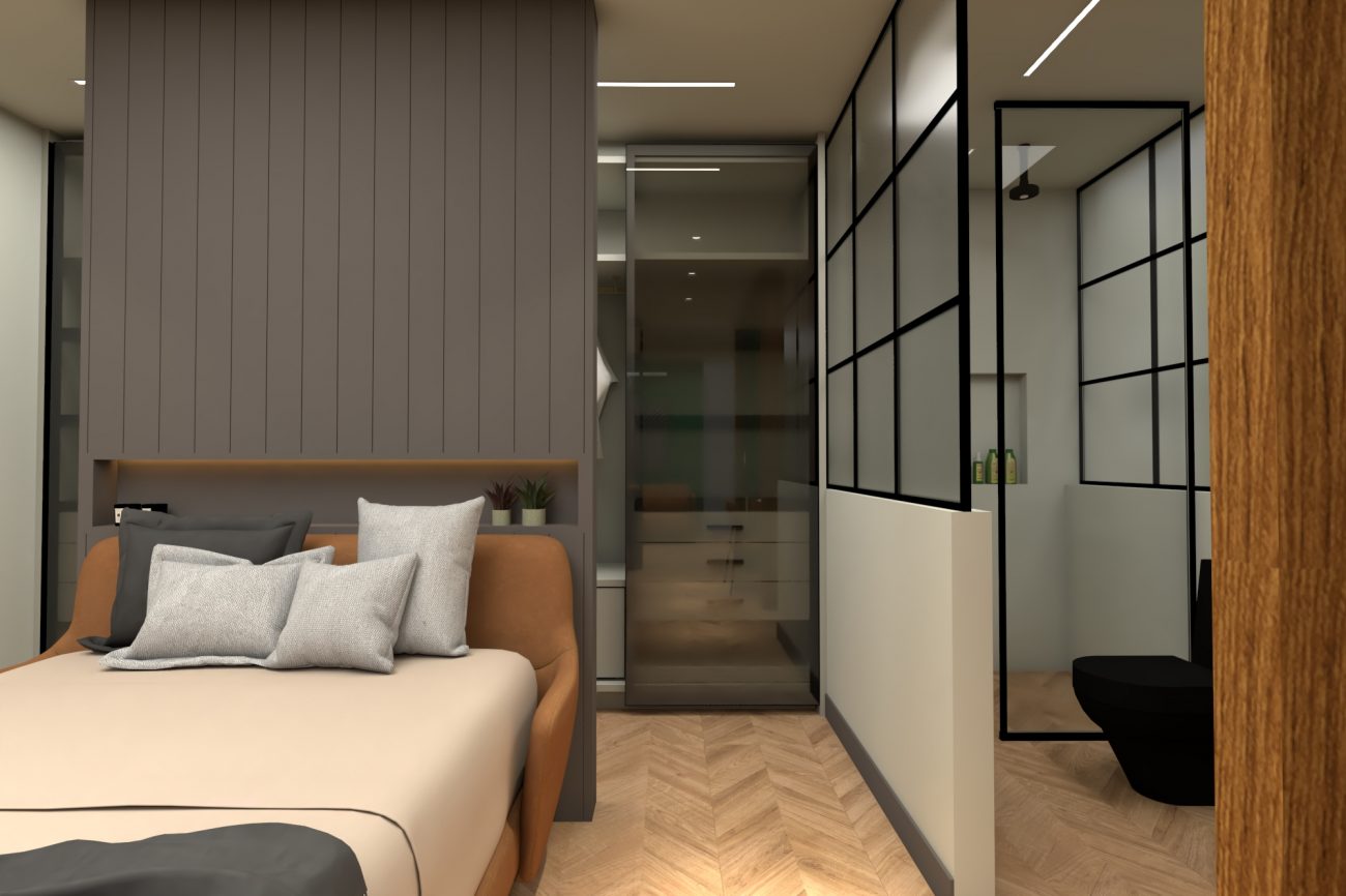 Loft contemporâneo: CasaPronta recebe estrutura de mais de 60 metros quadrados