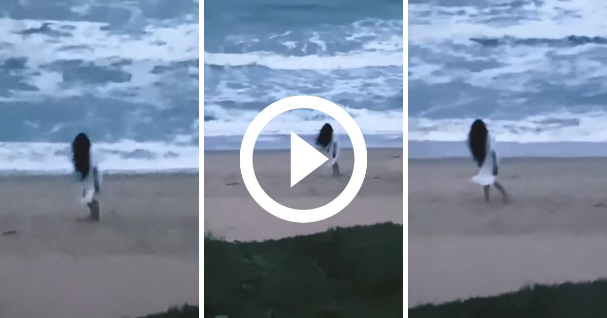 VÍDEO: 'Samara' sai do poço e vai parar em praia Brava de Itajaí; entenda