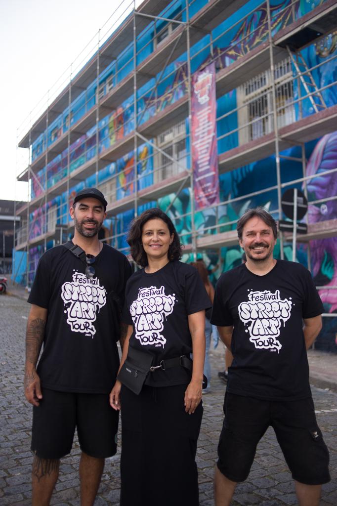 Centro Histórico de Florianópolis vira uma galeria de arte a céu aberto