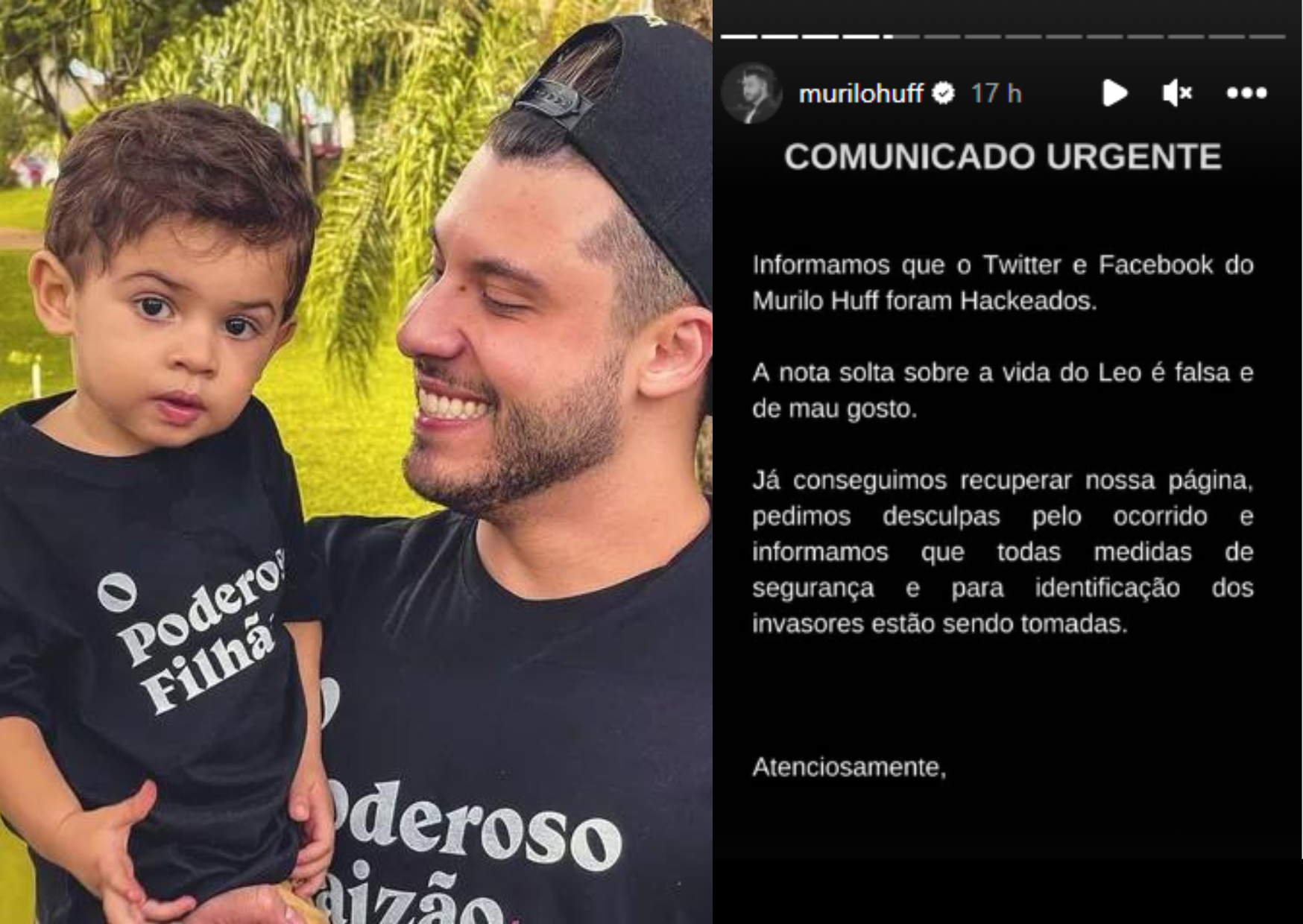 Hacker posta nota sobre morte de filho de Marília Mendonça em conta de ...