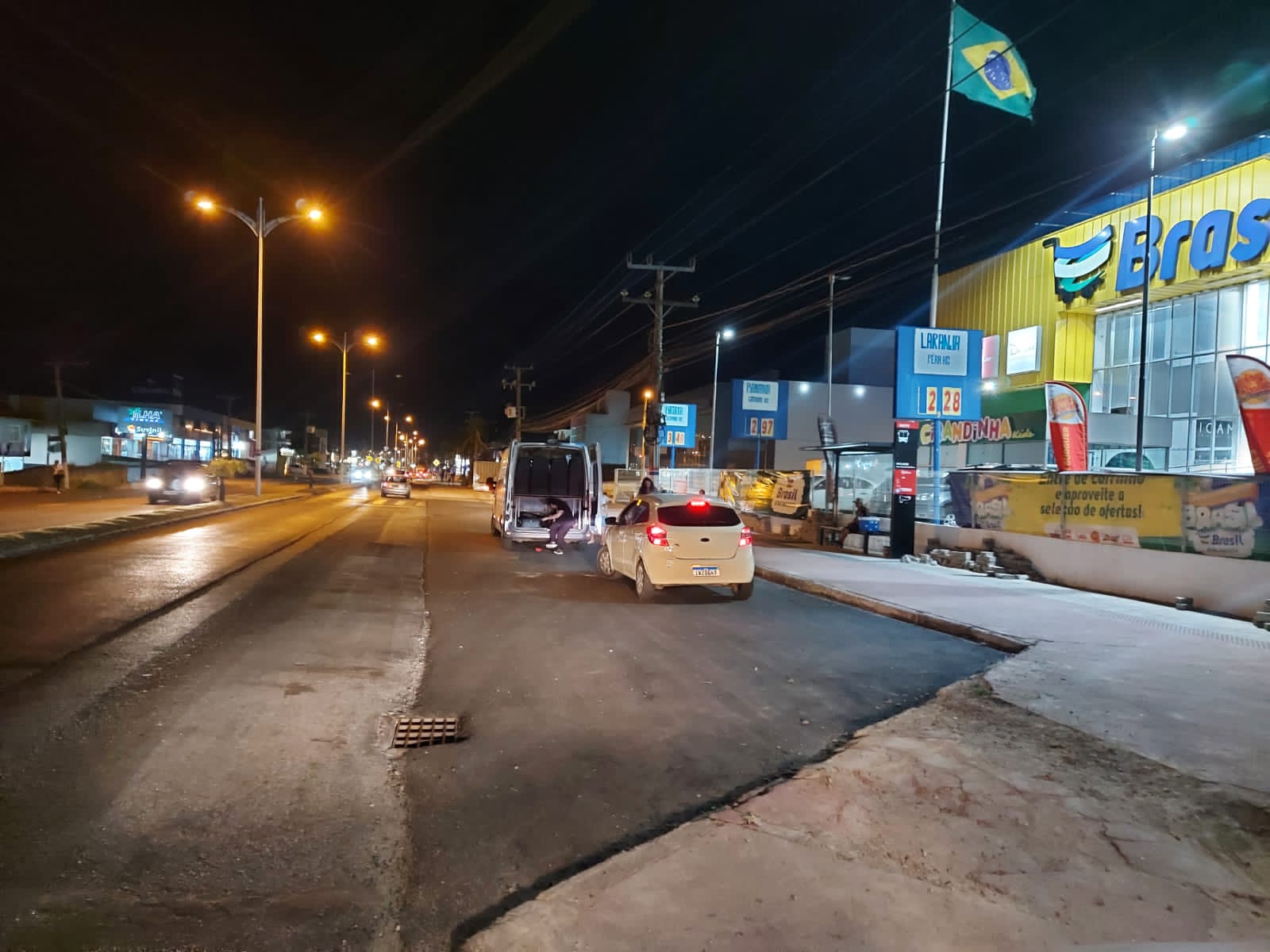 Concluída a restauração do sistema de drenagem da SC-403, em Florianópolis