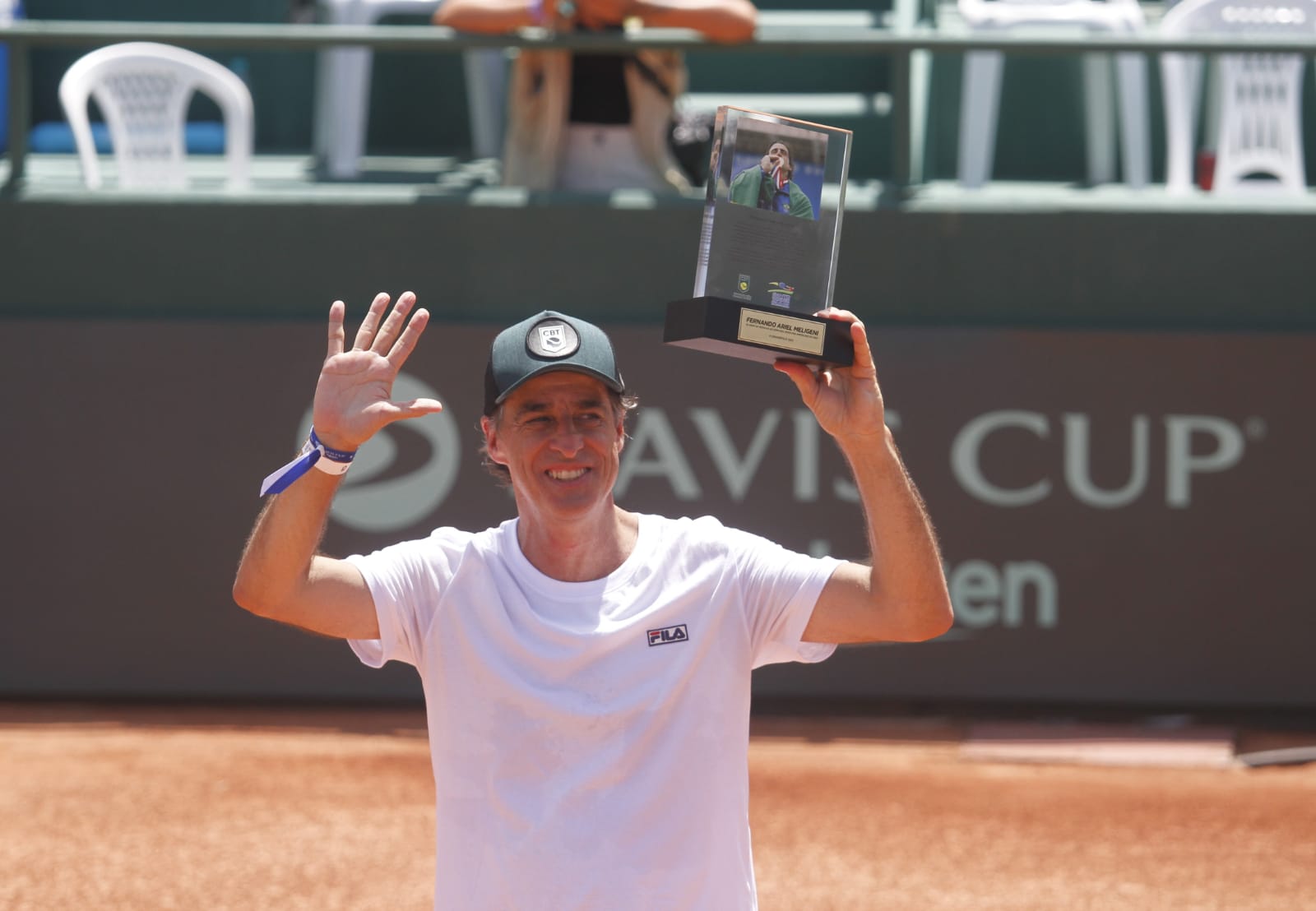Fernando Meligeni é homenageado na Copa Davis e pede reflexão no tênis ...