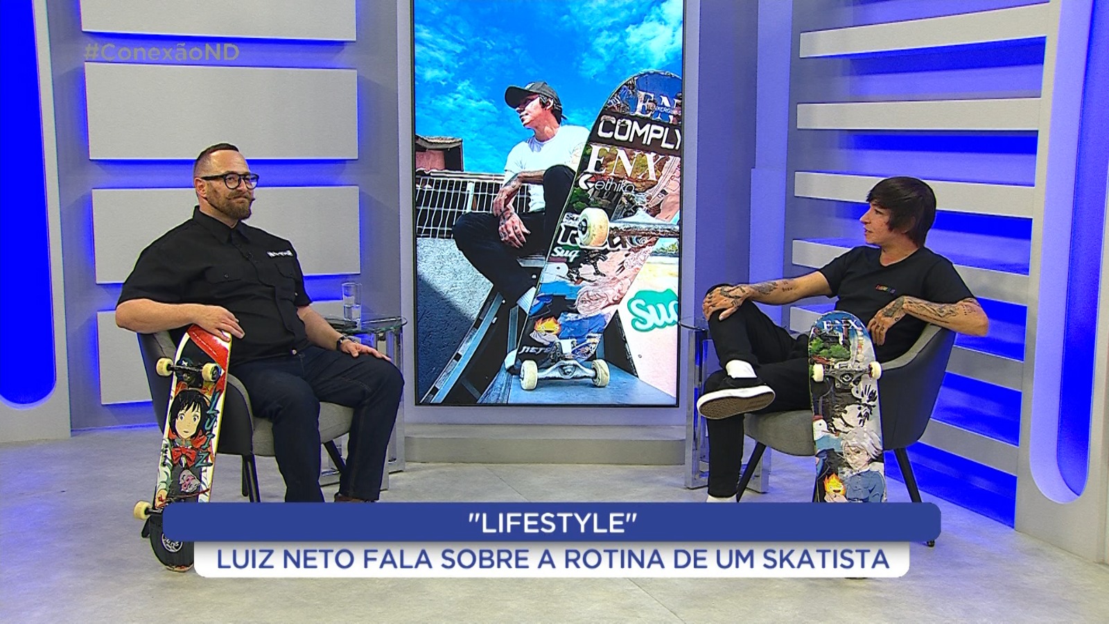 Conexão ND: skatista manezinho Luiz Neto fala sobre sua trajetória no esporte