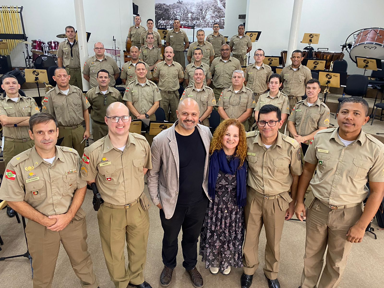 Banda da PMSC faz aniversário e prepara atividades para celebrar 130 ...