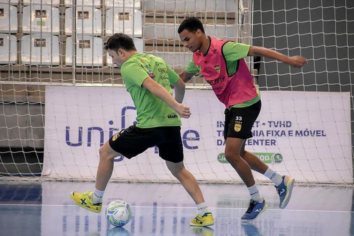 Jaraguá Futsal enfrenta o São Lourenço pela Liga Nacional