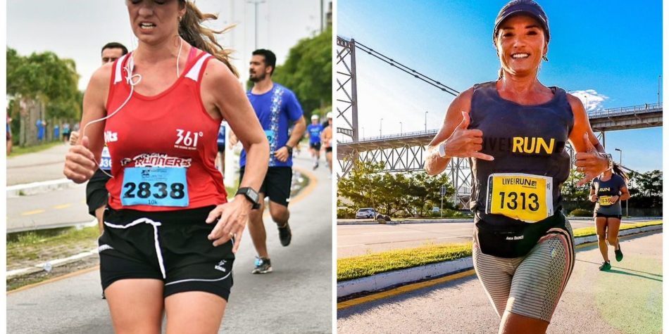 Mesmo peso, shape muito diferente: corredora de SC mostra foto e ...