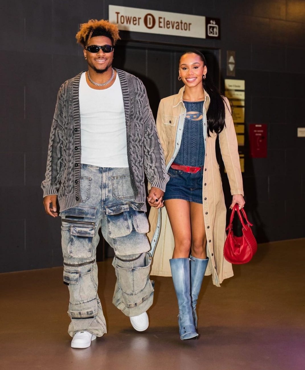 Astro da NBA visita família da namorada criciumense