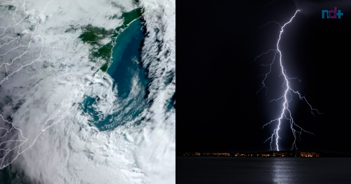 Ciclones em SC: meteorologista revela formação de um sistema de baixa ...