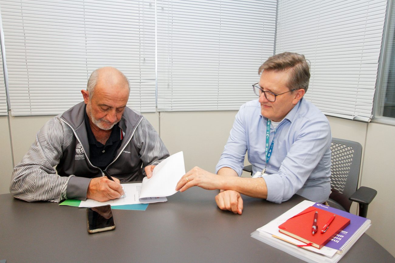 Grupo ND firma parceria com a Federação Catarinense de Voleibol