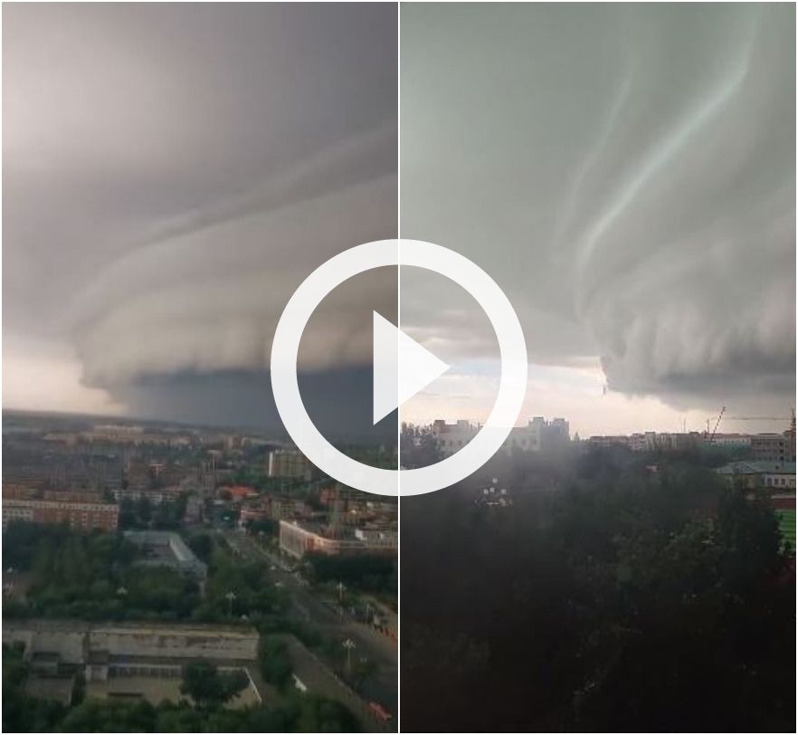 VÍDEO: fenômeno raro, supercélula aparece no céu da China e impressiona ...