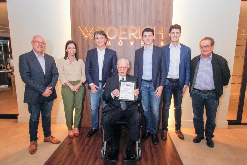 Família Koerich é homenageada pelo grupo ND