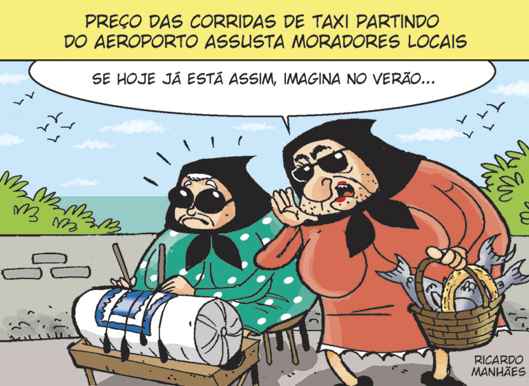 Preço das corridas de táxi partindo do aeroporto assusta moradores ...