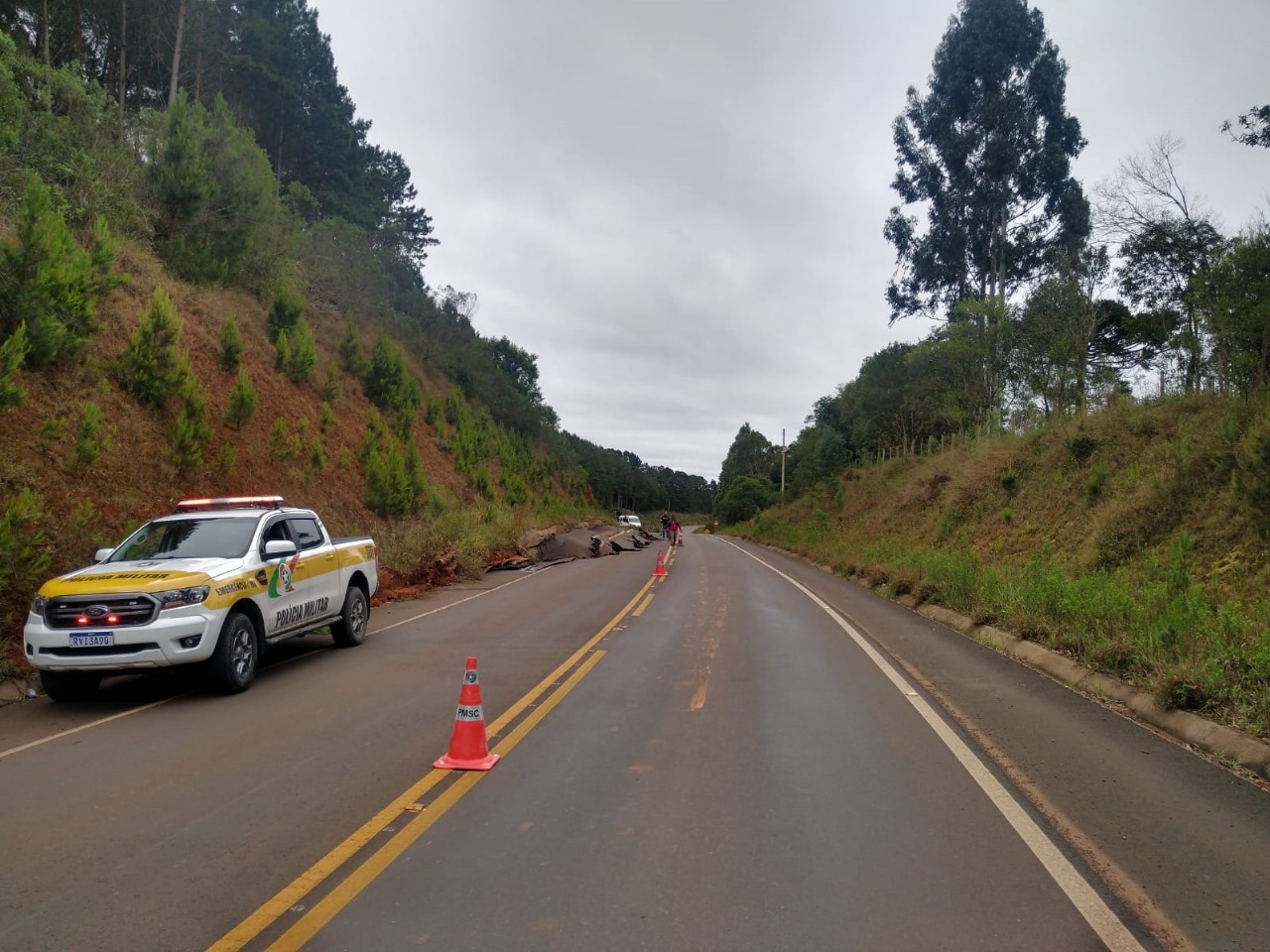 Chuvas Em Sc Veja Como Está A Situação Das Rodovias Estaduais Na Volta
