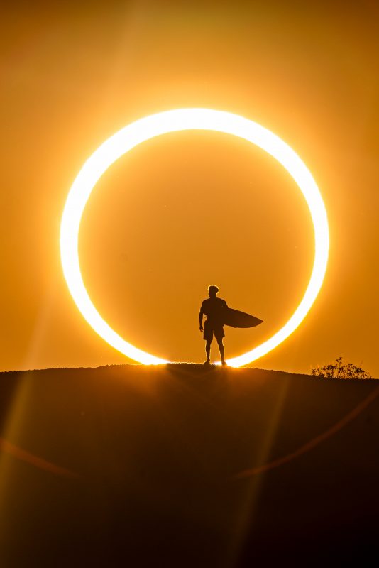 Eclipse solar: fotógrafo explica como fez imagem épica no Brasil