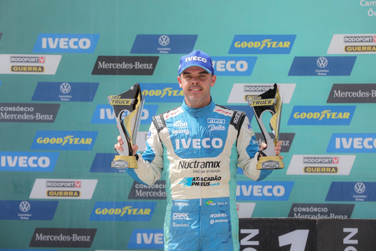 Chapecoense lidera competição que tem Caio Castro como piloto