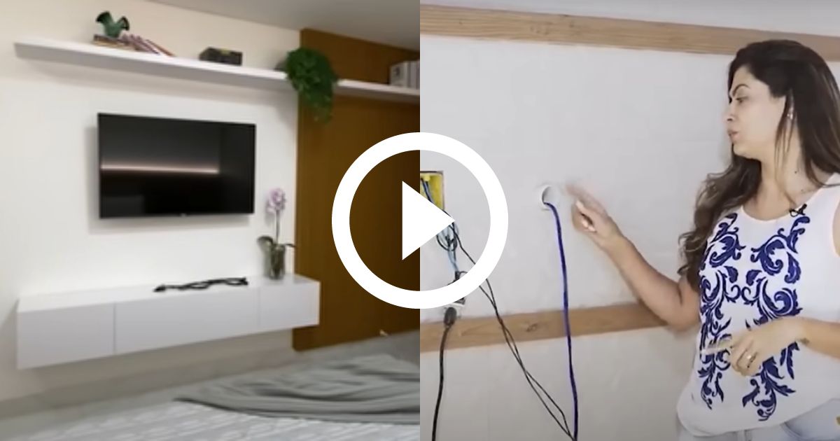 Transforme Sua Sala 4 Dicas Geniais Para Esconder Os Fios Da Tv