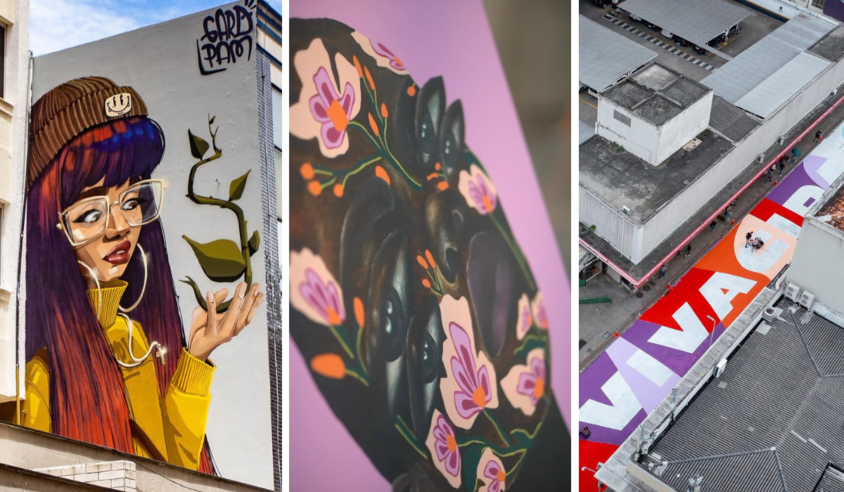FOTOS: Pinturas no Centro de Florianópolis chamam a atenção para beleza ...