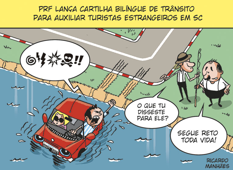 PRF lança cartilha bilíngue de trânsito para auxiliar turistas ...