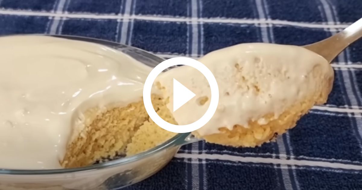 Veja como fazer bolo 'alagado' versão low carb: 'só cinco minutos'