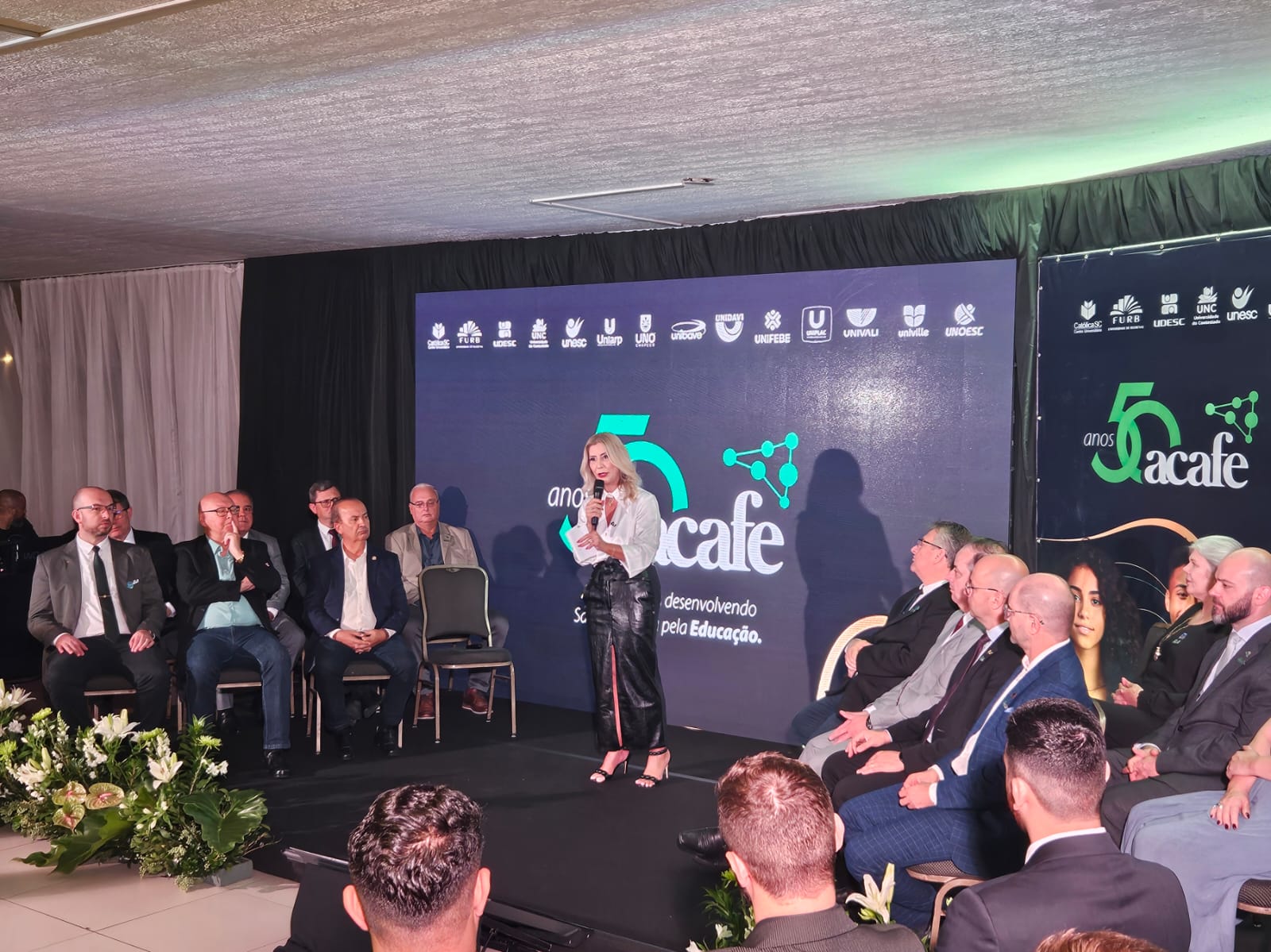 50 anos da Acafe: Evento em Florianópolis abre comemorações