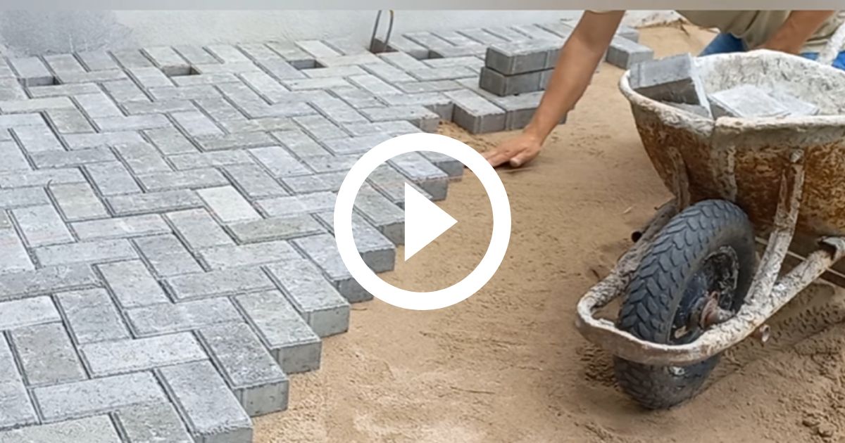 Engenheiro ensina a instalar paver como profissional: 'fica perfeito!'