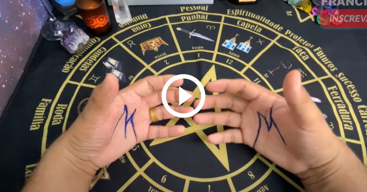 Cigano revela segredos do significado da letra M nas mãos