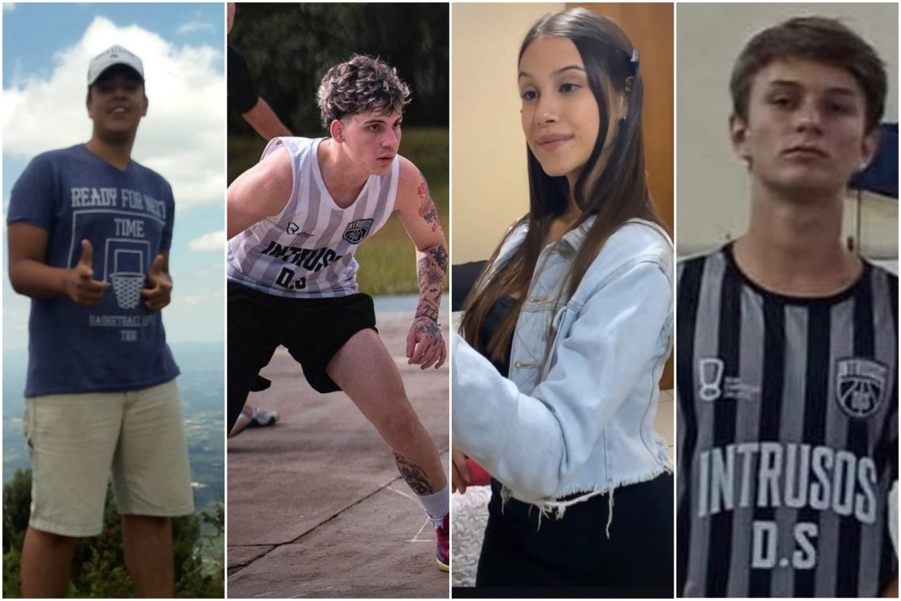 Famílias e amigos se despedem dos jovens de Chapecó mortos em grave acidente no RS